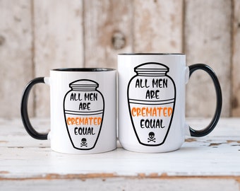 Funny Dark Humor Mug 11 Oz : Let Nightmare Begin Retro Vintage Snarky ...
