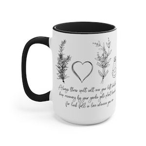 Practical Magic Two-tone Coffee Mugs, 15oz, Movie Quotes, Practical ...