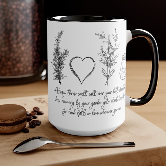 Practical Magic Two-tone Coffee Mugs 15oz Movie Quotes - Etsy