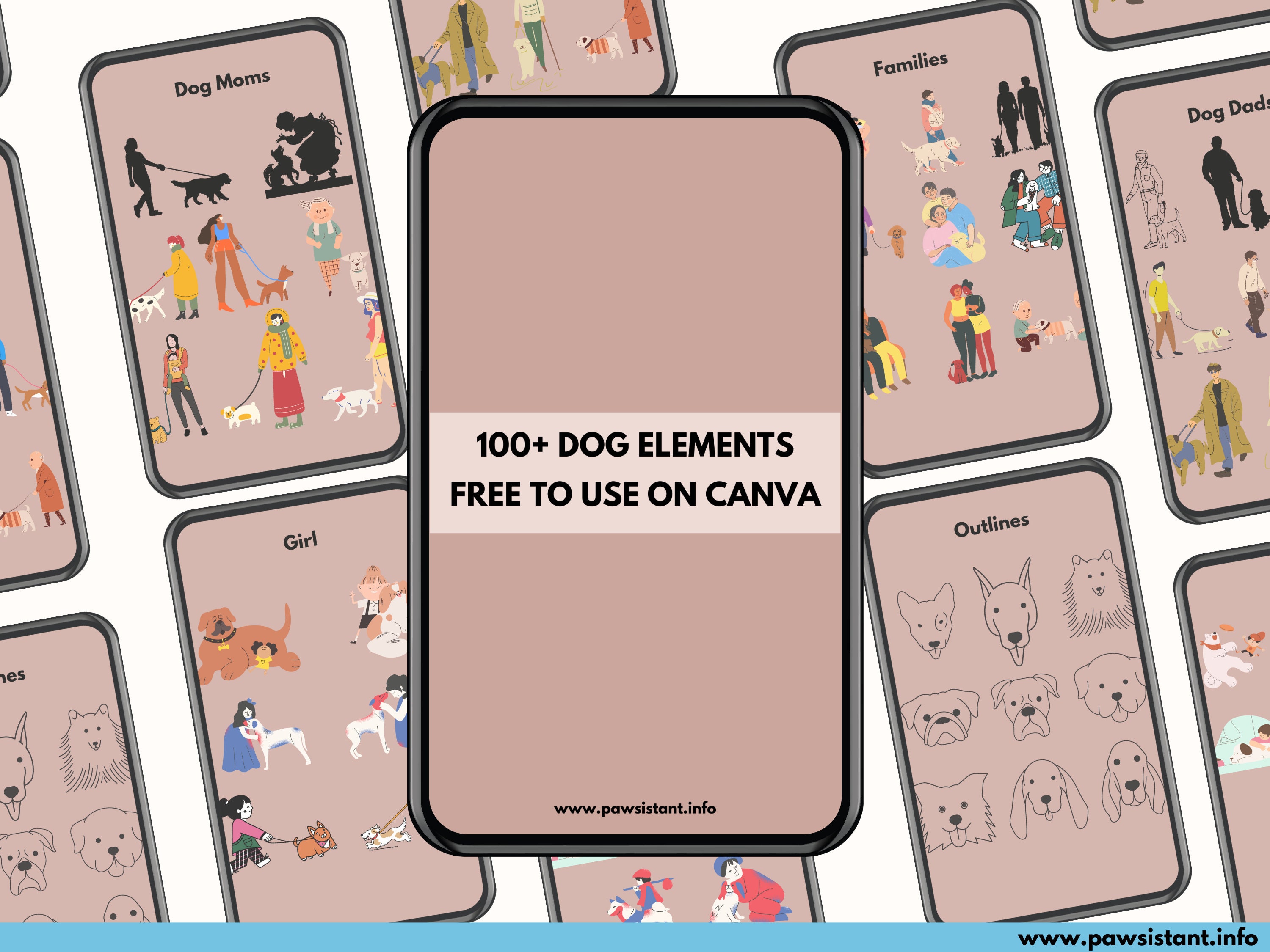50 Instagram Templates for Dog Business Owner Pet Business | Etsy