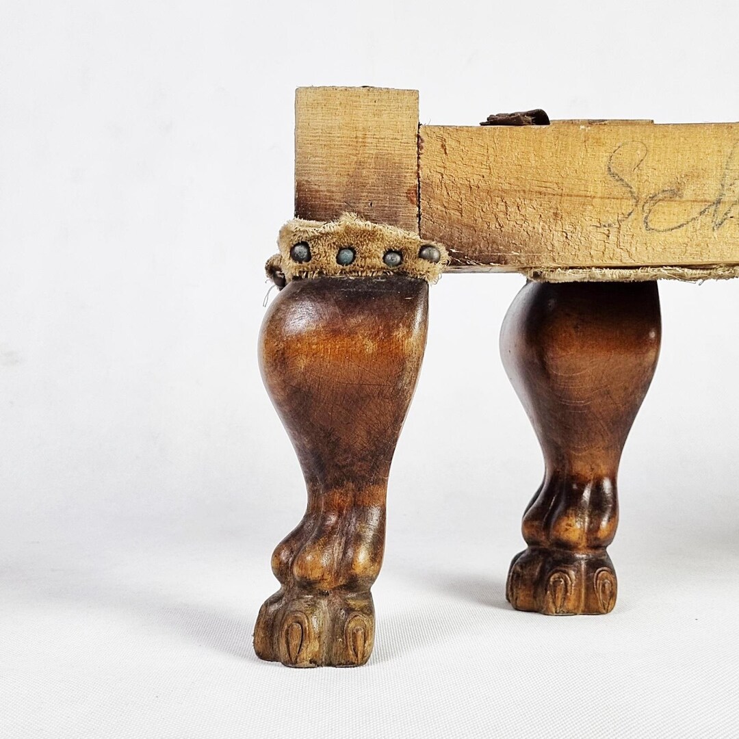 Lion Legs, Antique Armchair Legs, Woodcarving, 19th Century Armchair ...