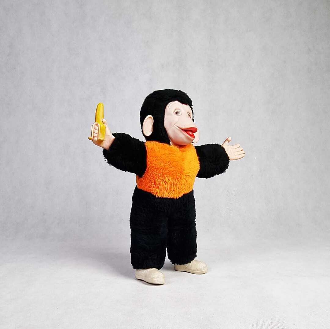 Mr. Bim the Chimp, Zippy, Antique Plush Toy Vintage, Retro, Collection ...