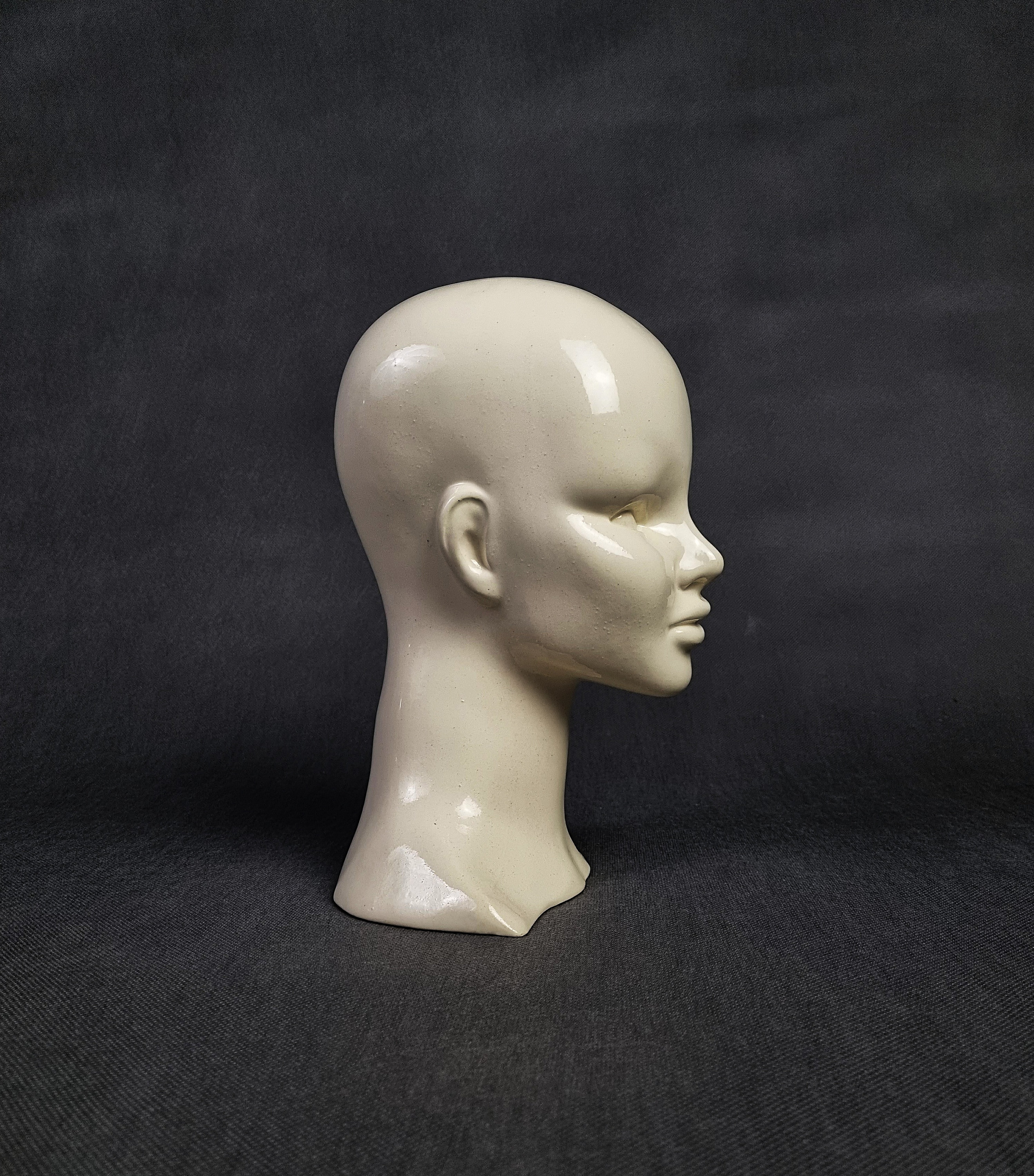 Vintage Ceramic Head - Etsy
