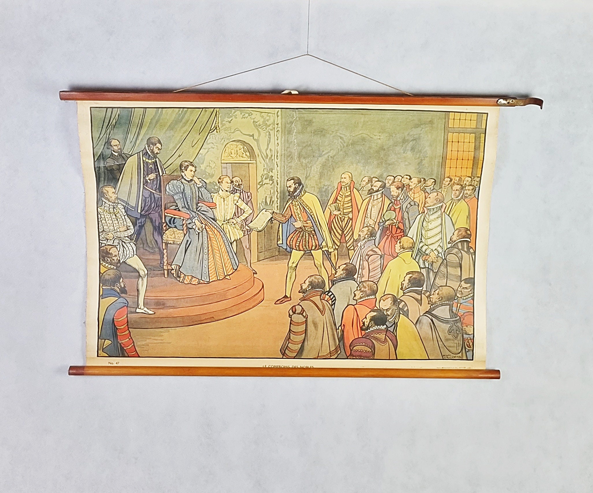 Educational Board School Chart Vintage Drop-down Board - Etsy