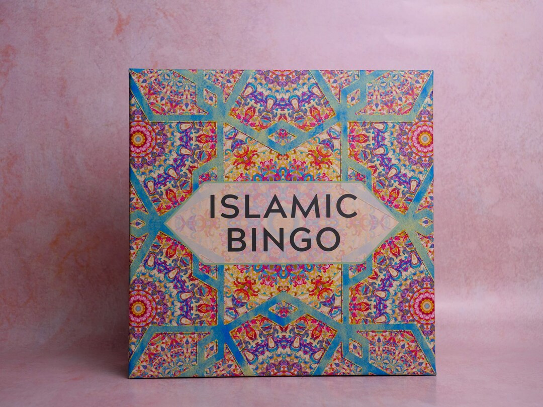 Islamic Bingo Game for Kids | Ramadan Eid Party Activity | Muslim ...