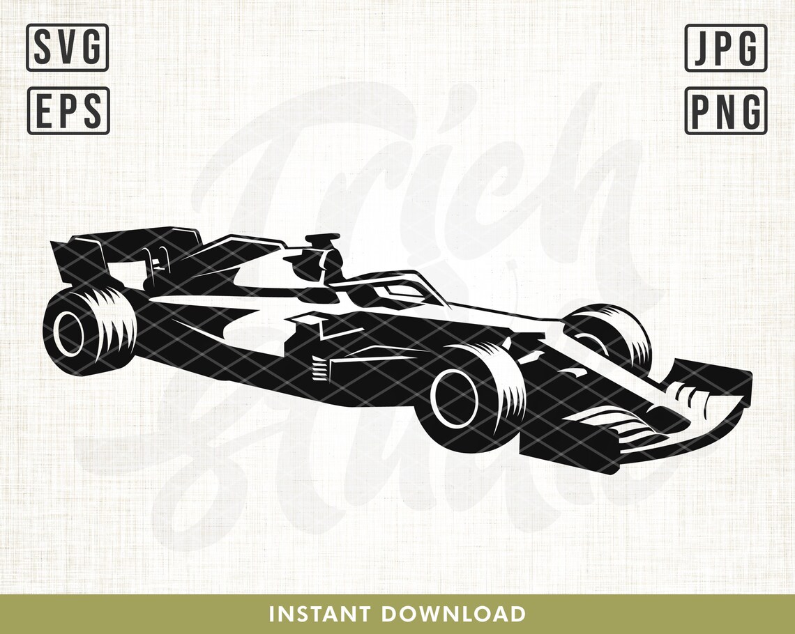 Formula 1 Svg Racing Car Svg Racing Car SVG F1 Racer Svg - Etsy