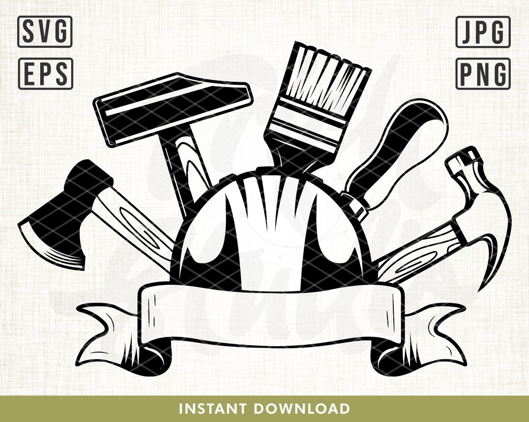 Carpenter Tools Svg, Carpenter Gear Svg, Carpenter Svg, Workshop Svg ...