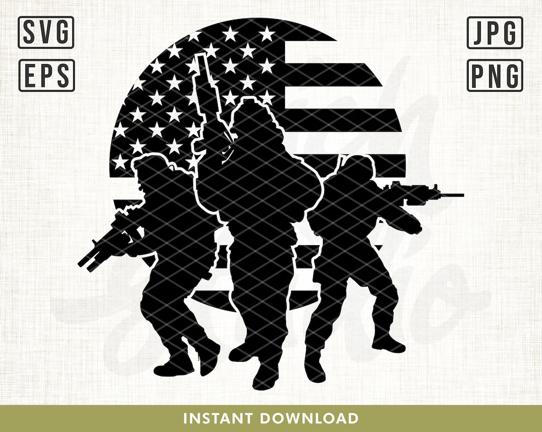 US Soldier Svg, American Troops Svg, Us Military Svg, Us Arny Svg, USA ...