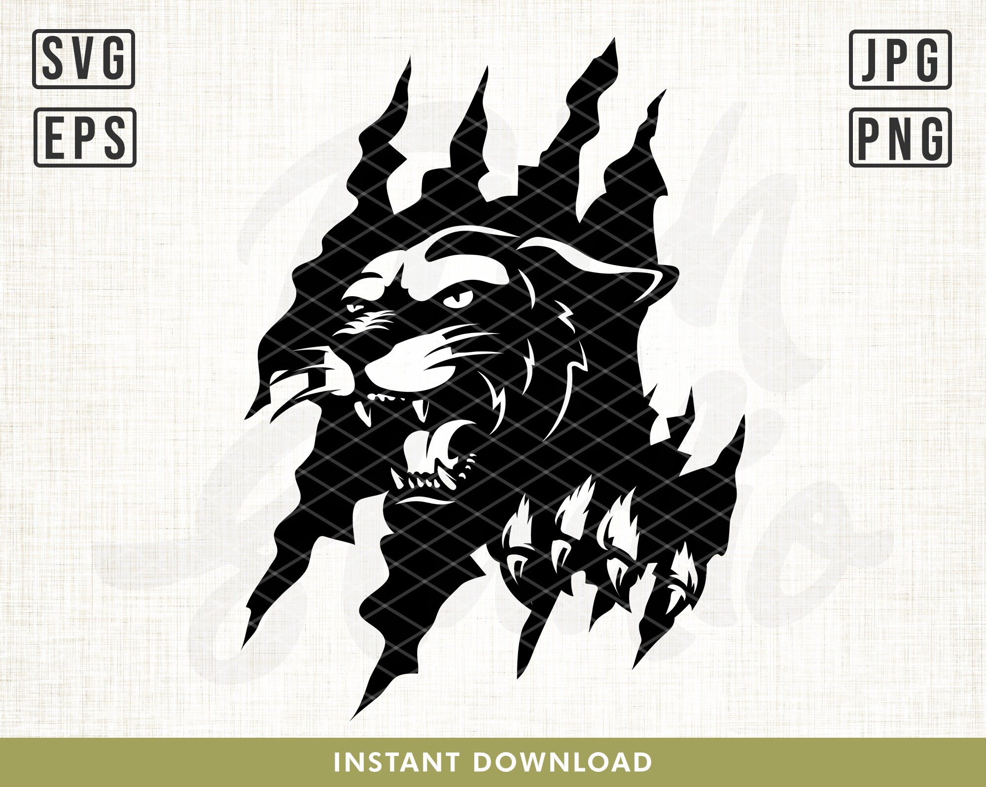 Panther Svg, Panther Claws Scratch Svg, Claw Svg, Panther Scratch Svg ...