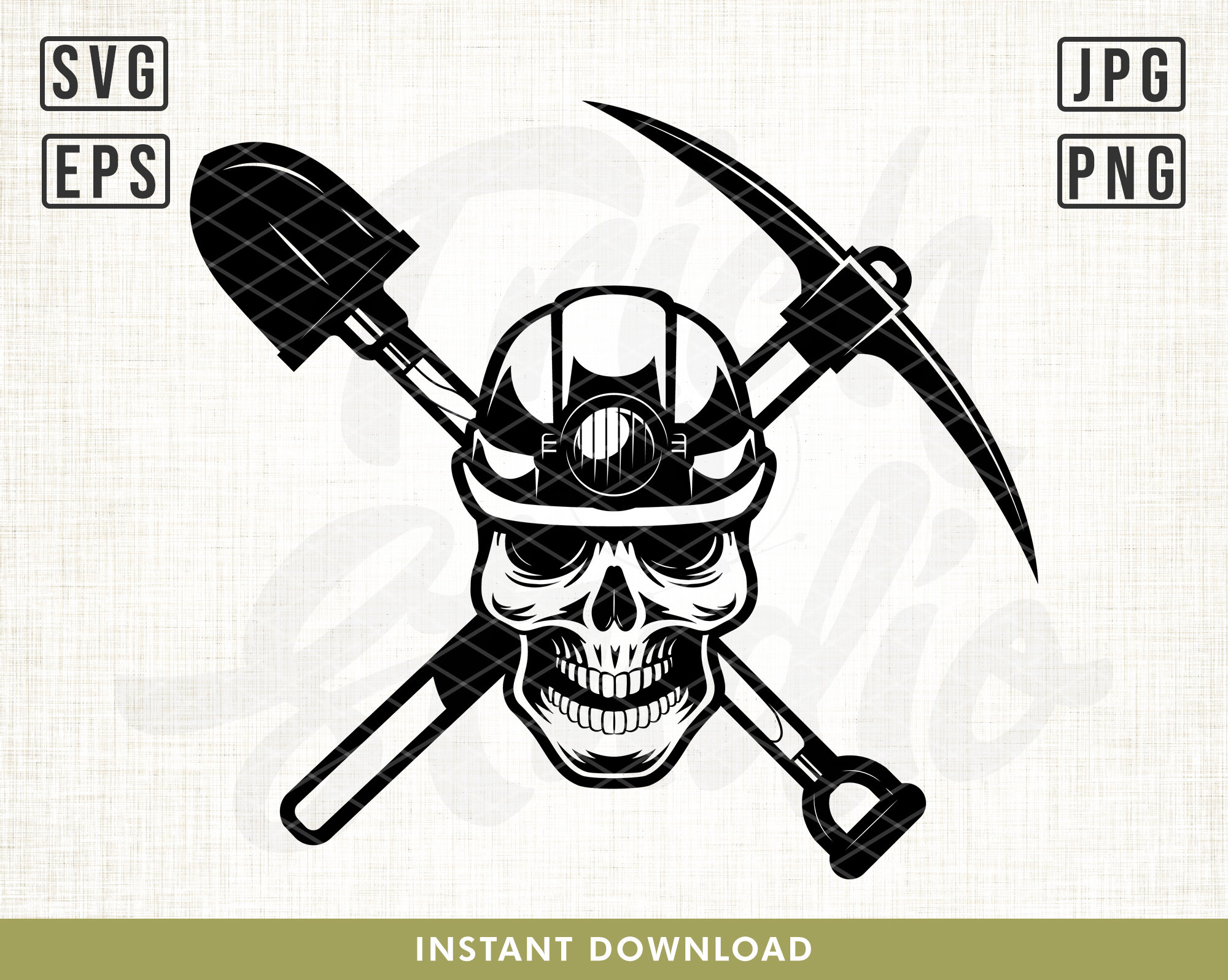 Coal Miner Skull Svg, Skull Miner Svg, Mining Skull Svg, Miner Svg ...