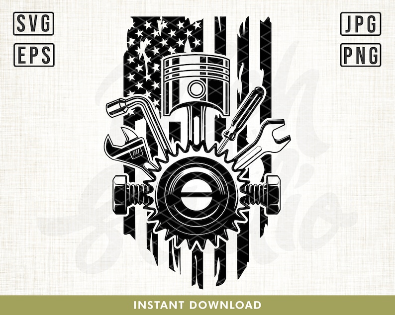 US Mechanic Svg, Mechanic Tools Svg, Mechanic Gear Svg, Wrenches Svg ...