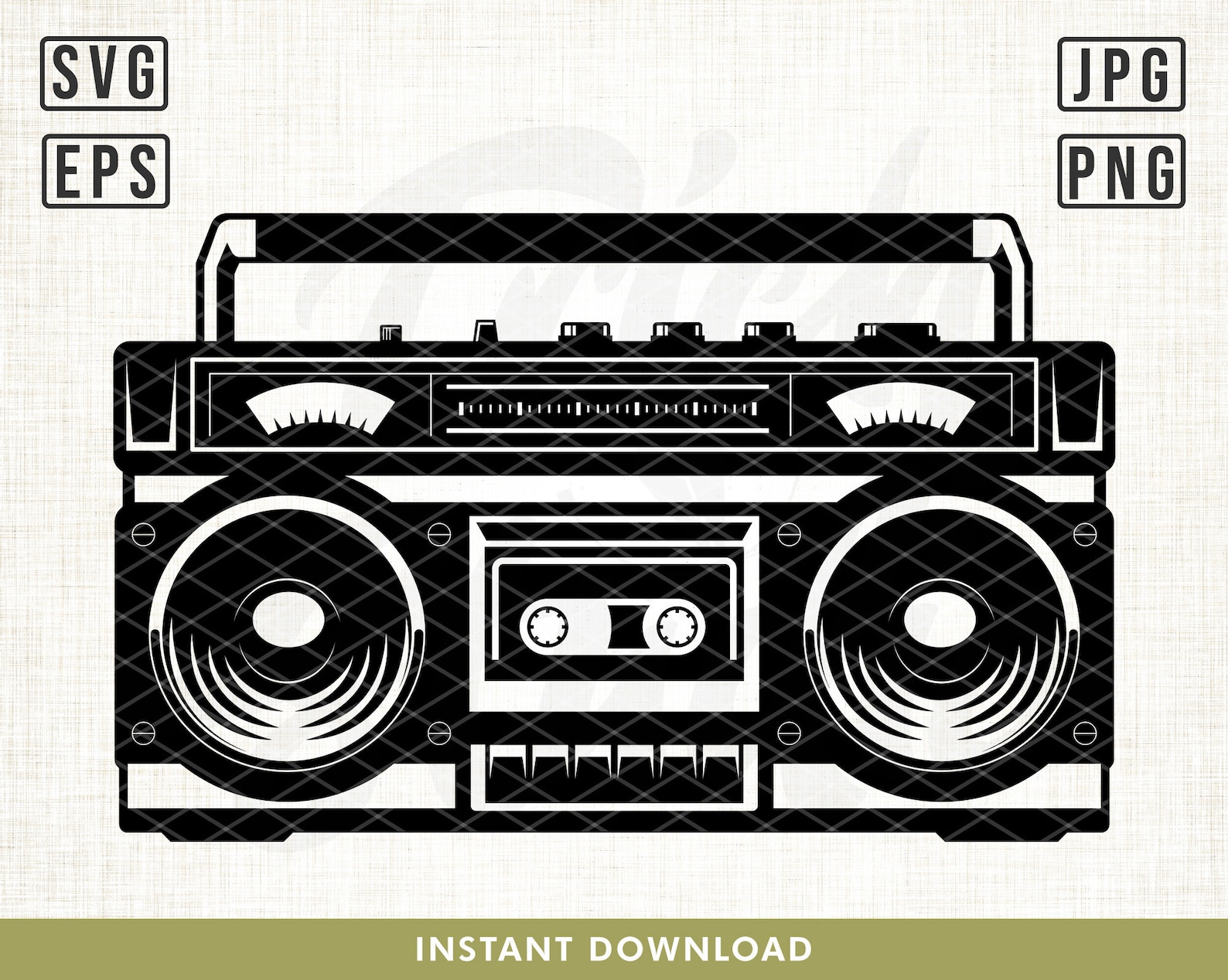 Boombox Radio Svg, Radio Svg, Radio Shirt Svg, Boombox Svg, Boombox ...