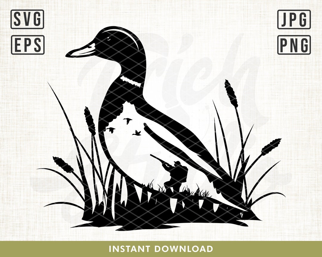 Duck Hunting Svg, Duck Hunter Svg, Hunting Season Svg, Duck Svg ...