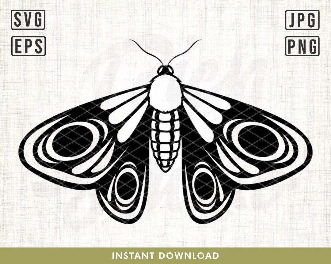 Celestial Moth Svg, Moth Svg, Insect Svg, Death Moth Svg, Butterfly Svg ...