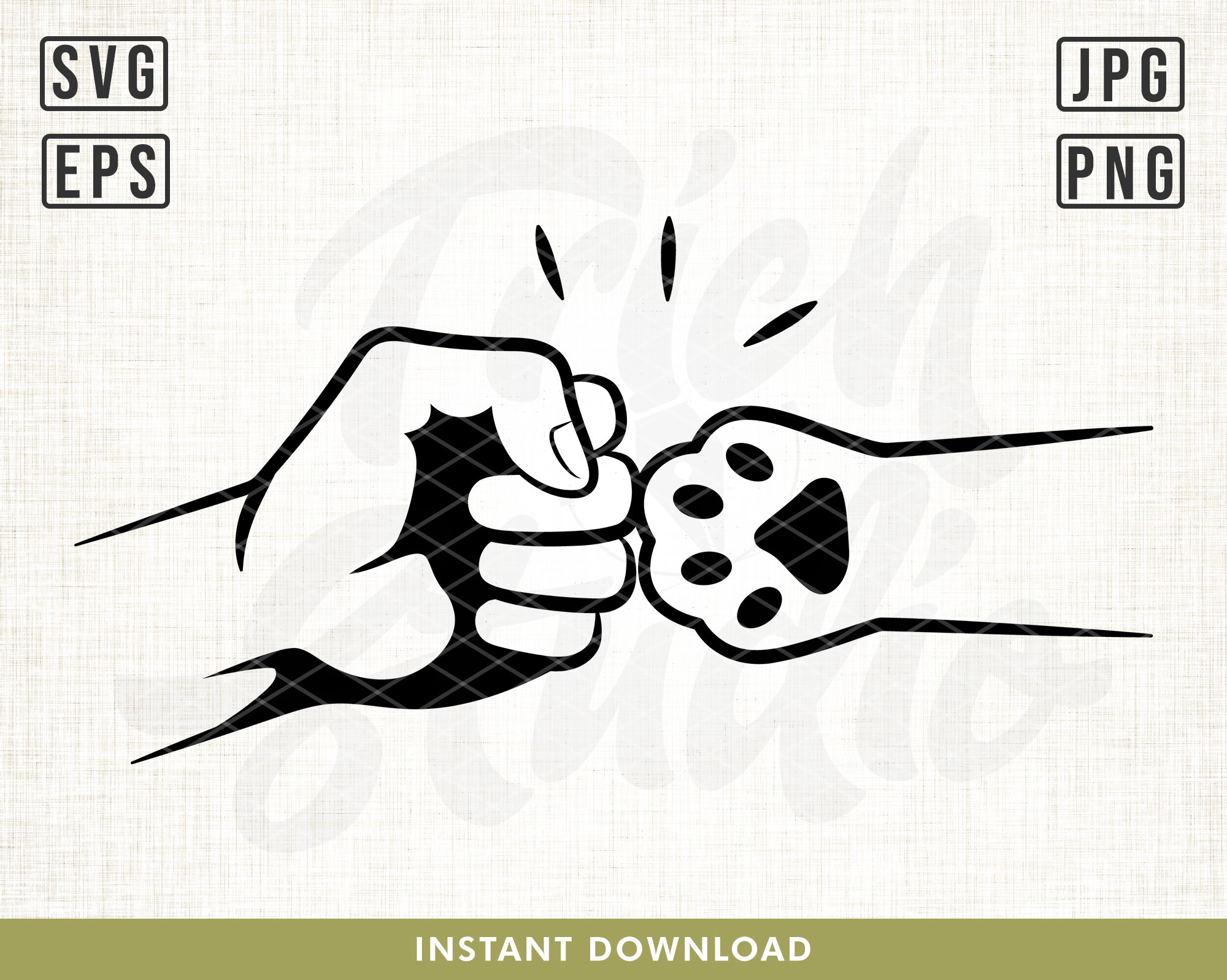 Dog Fist Bump Fist Bump Svg Pet Fist Bump Best Dog Dad Svg - Etsy Hong Kong