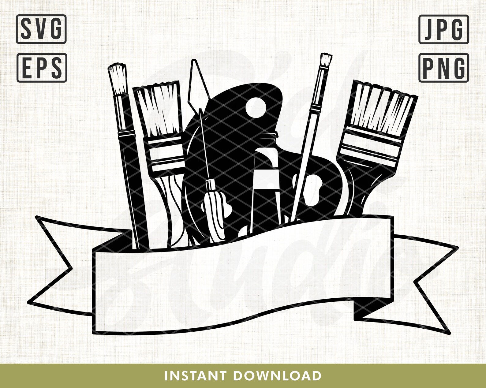 USA Painting Tools Svg, Painter Tools Svg, Paint Brush Svg, Paint Tools ...