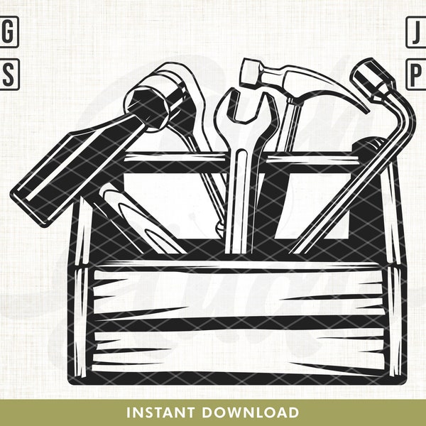 Mechanic Toolbox Png - Etsy