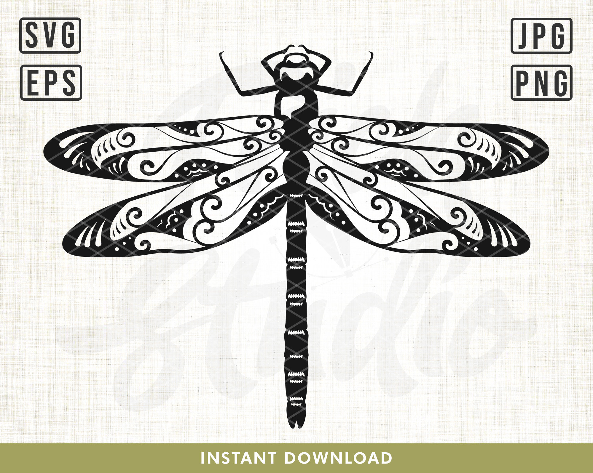 Dragonfly Svg Dragonfly Silhouette Dragonfly Print fly Svg - Etsy