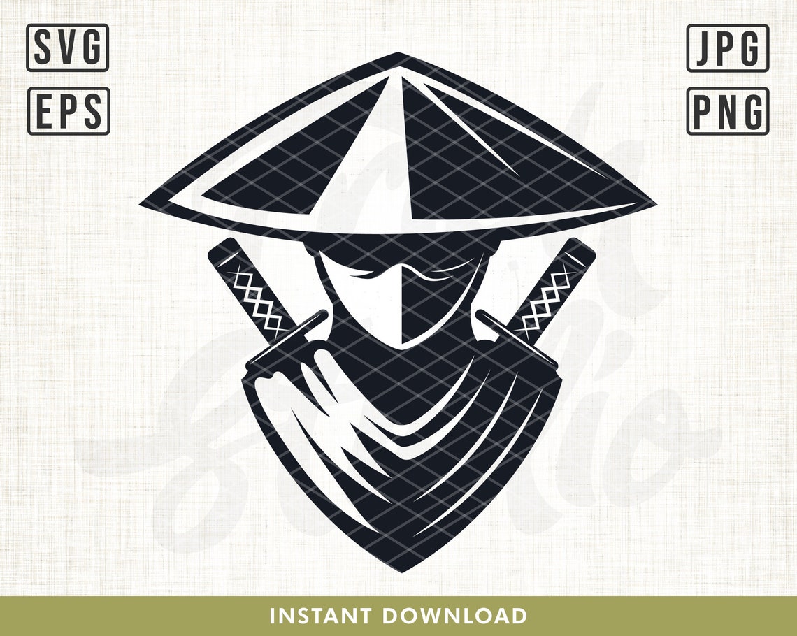 Ninja Svg Ninja Mascot Svg Ninja Assassin Svg Assassin Svg - Etsy