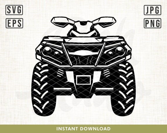 Atv Svg Atv Offroad Svg Dirty 4 Wheels Svg RZR Atv Svg Atv | Etsy