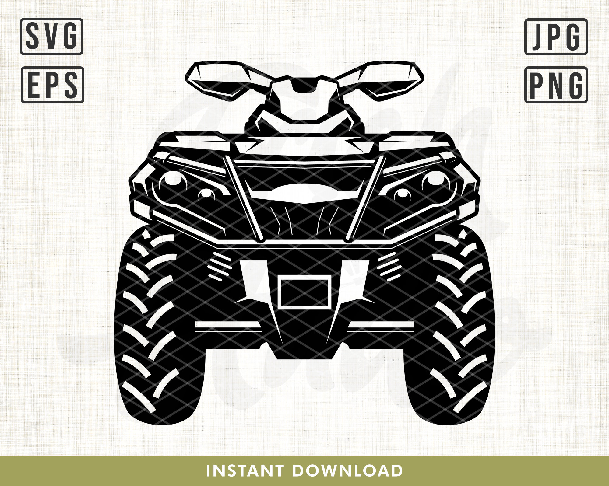 Atv Svg, Atv Offroad Svg, Dirty 4 Wheels Svg, RZR Atv Svg, Atv Decal ...