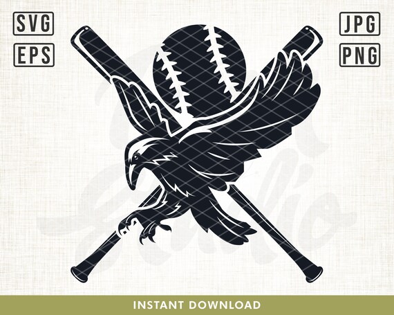 Falcon Baseball svg Falcon svg Baseball svg Falcon Sports | Etsy