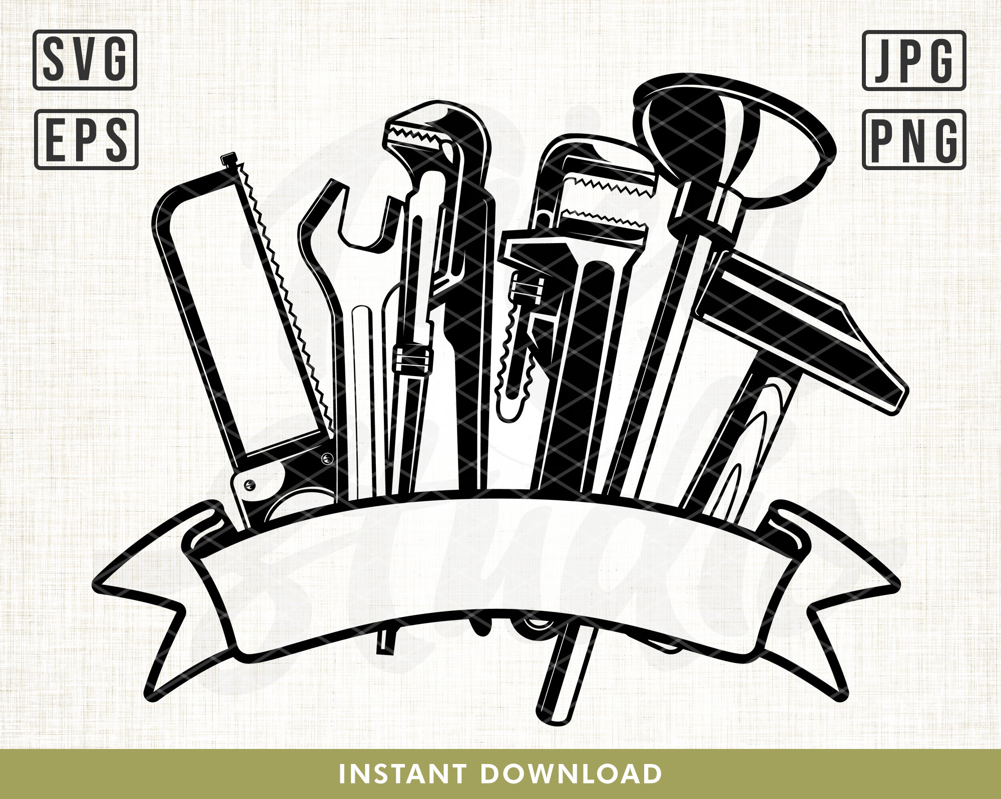 Plumber Tools Clipart