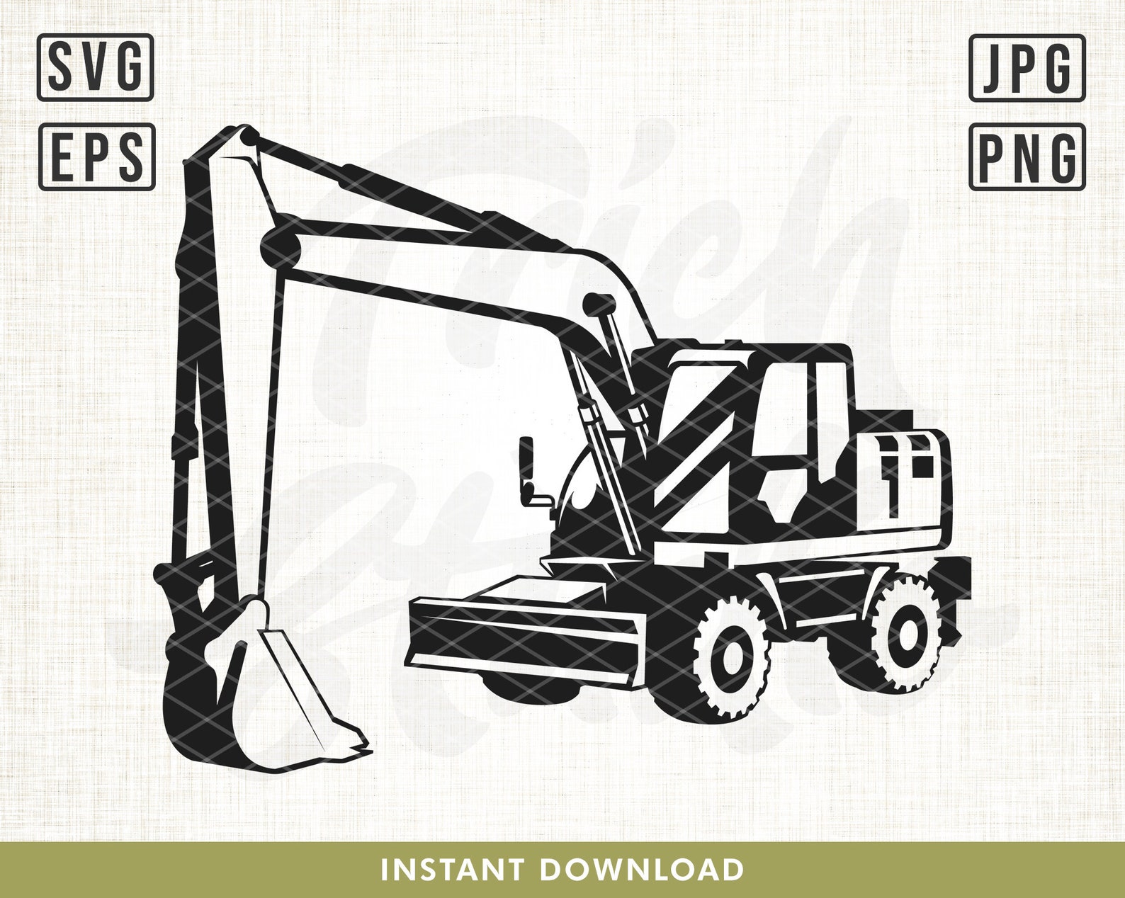 Bagger Svg Fils Bagger Clipart Heavy Equipment Svg Bagger - Etsy Österreich