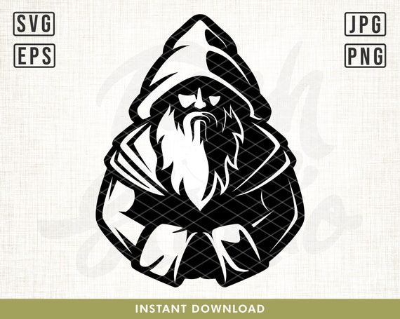 Wizard Svg Wizard Mascot Svg Wizard Sports Logo Svg Witch | Etsy Canada