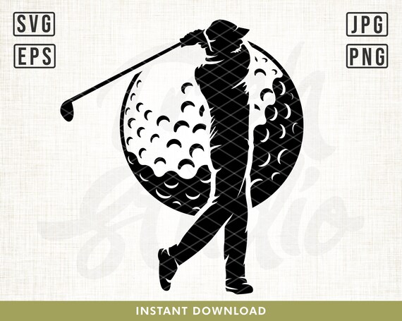 Golf Svg Golfing Svg Golf Player Svg Golf Clubs Svg Golf | Etsy