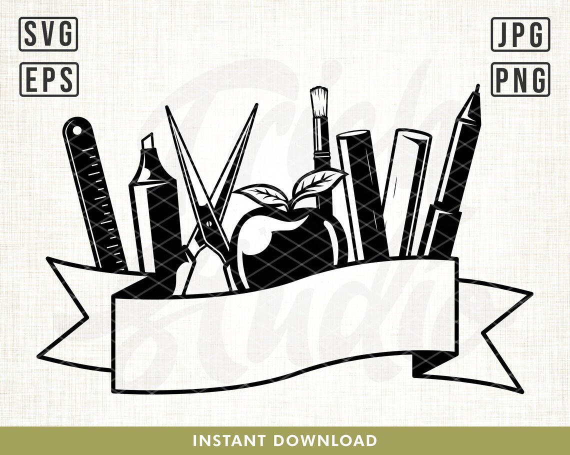 Teacher Svg File School Svg Class Svg Monogram Svg School - Etsy