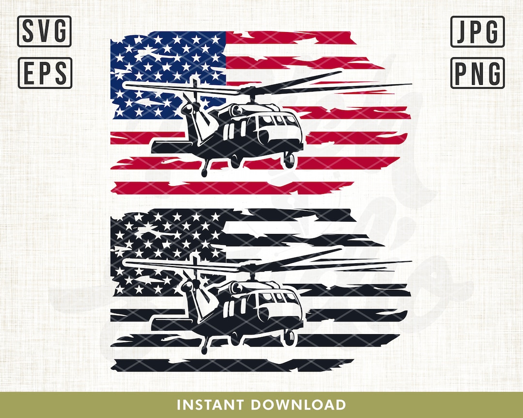US Black Hawk Helicopter SVG, Helicopter Svg, Chopper Svg, Helicopter ...