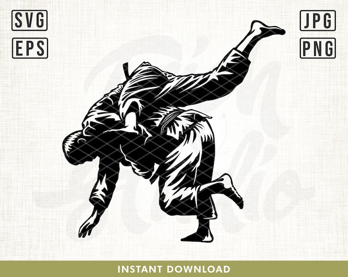 Judo Svg - Etsy