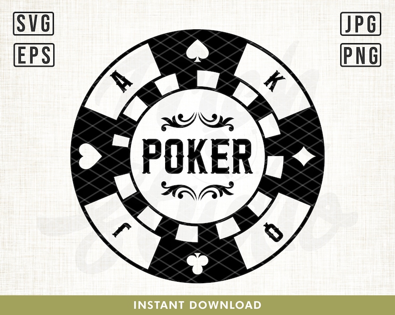 Poker Chips Svg, Poker Svg, Poker Shirt Svg, Poker Game Svg, Casino ...
