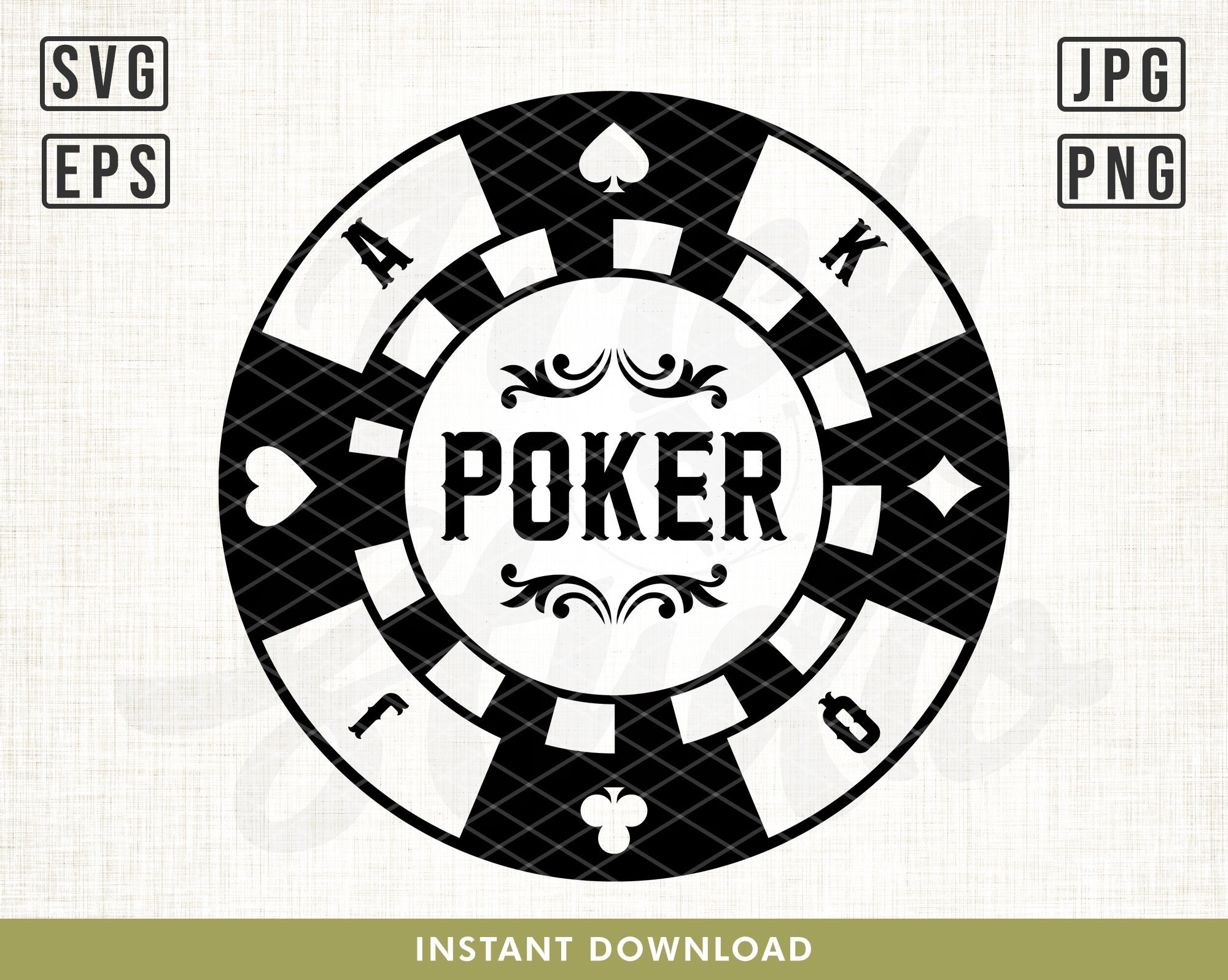 Poker Chips Svg, Poker Svg, Poker Shirt Svg, Poker Game Svg, Casino ...