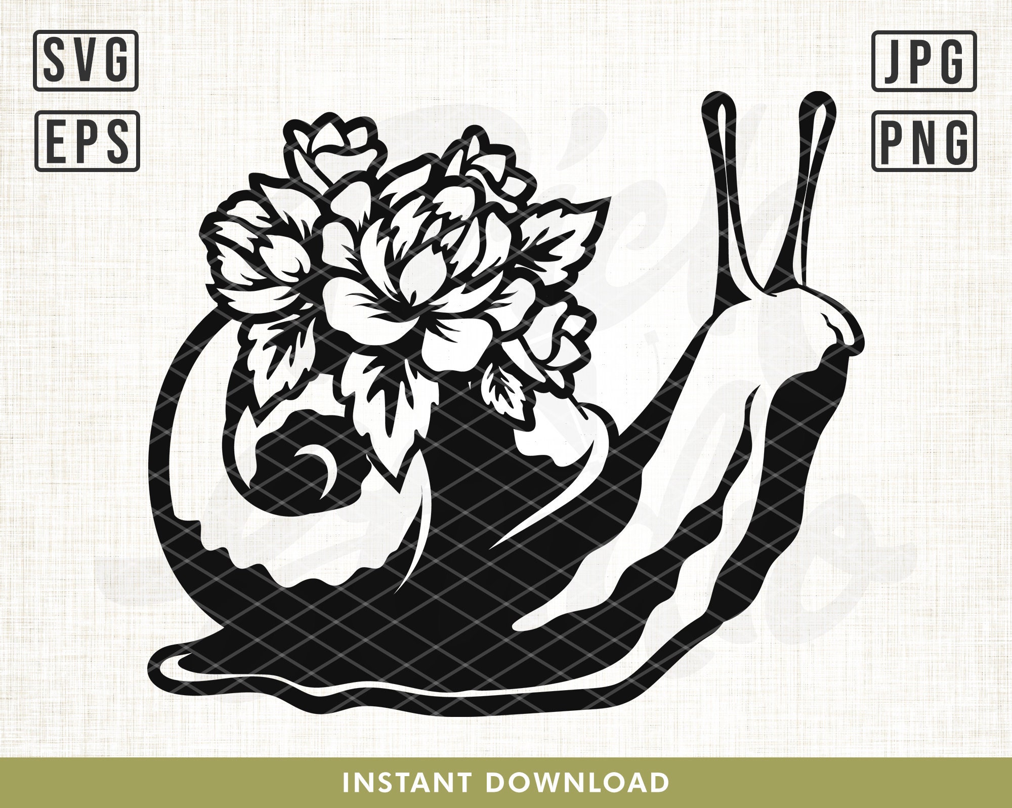 Floral Snail Svg, Snail Svg, Cute Snail Svg, Kawaii Svg, Snail Clipart ...