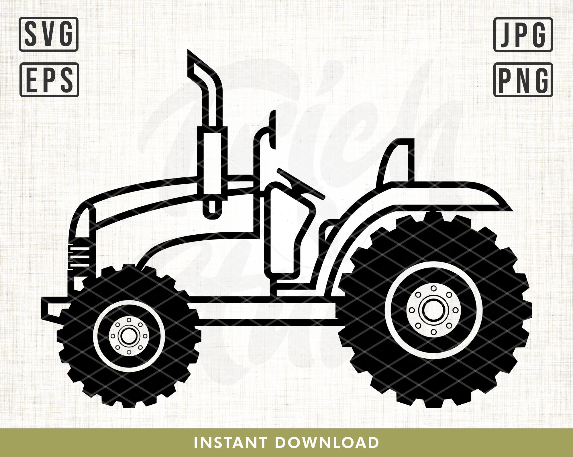 Farm Tractor Svg Us Tractor Svg Farm Tractor Png Tractor - Etsy