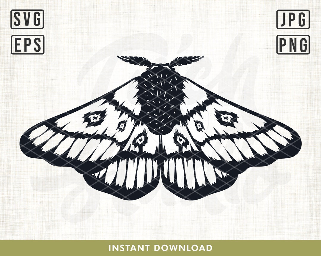 Moth Svg, Insect Svg, Death Moth Svg, Butterfly Svg, Boho Svg ...