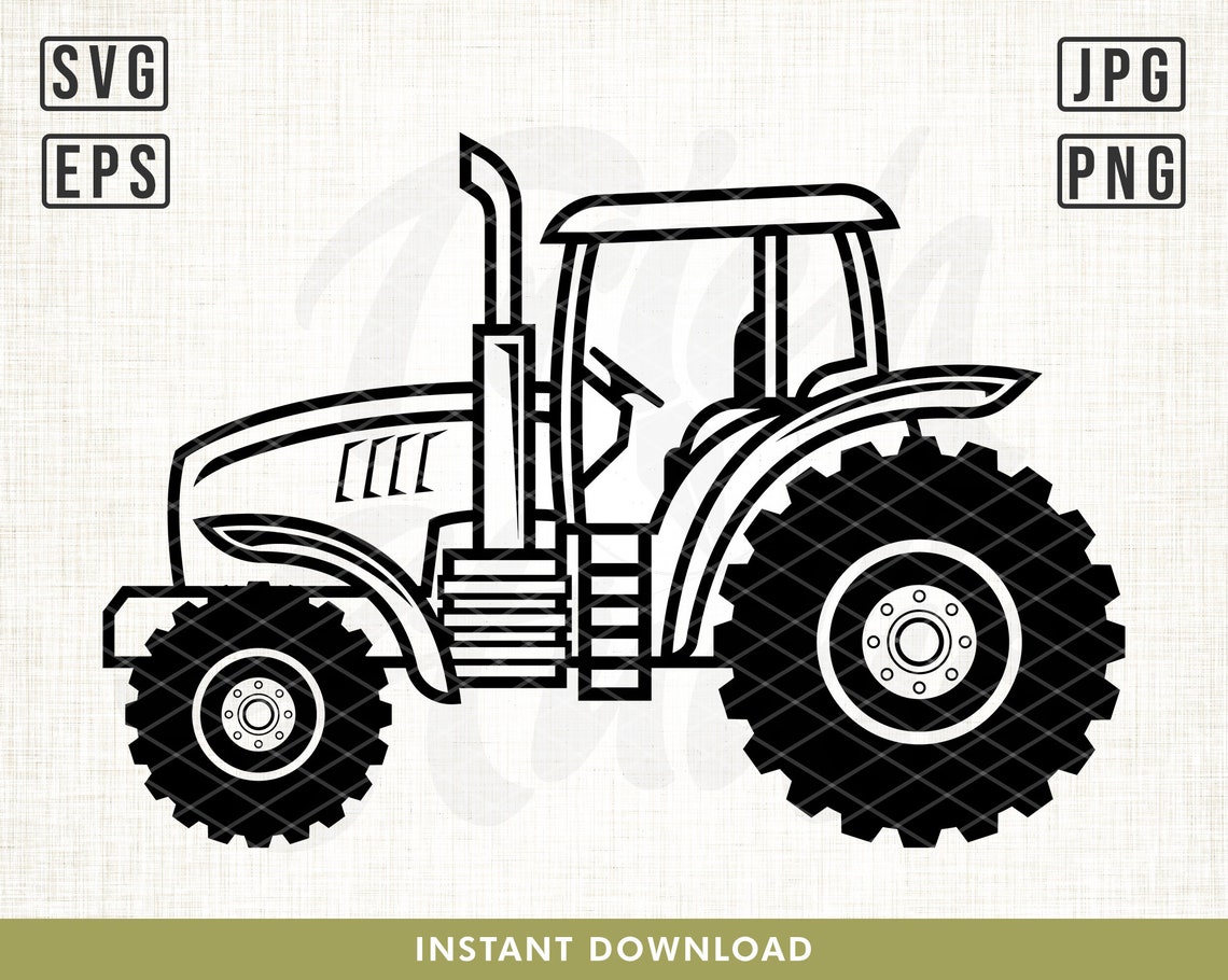 Farm Tractor Svg, Us Tractor Svg, Farm Tractor Png, Tractor Clipart ...