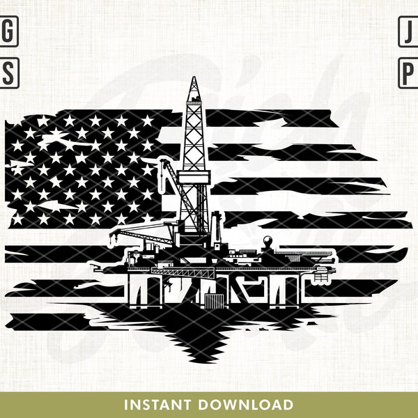 Oil Rig - Etsy