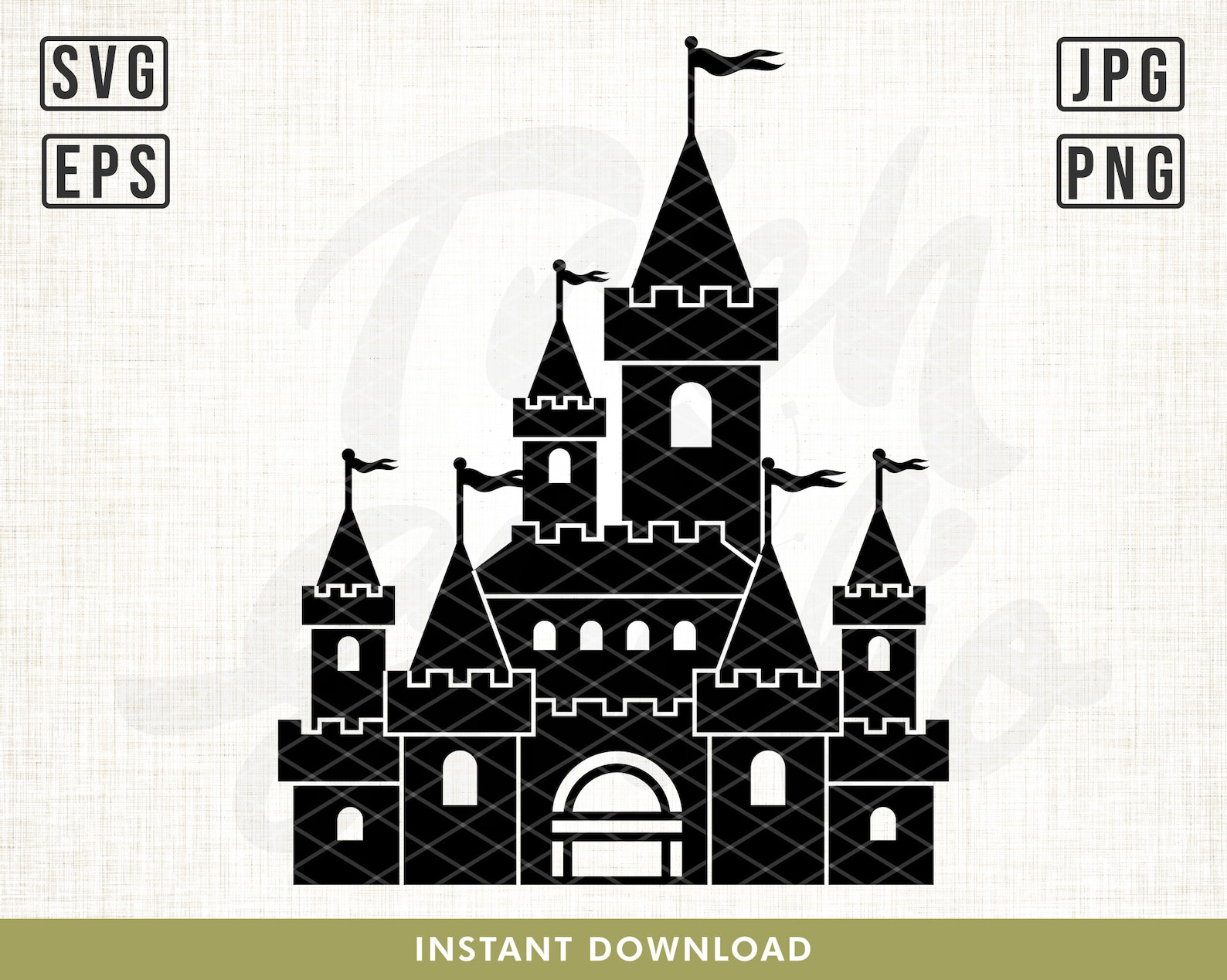 Castle Svg File Princess Svg Prince Svg Magical Castle Svg - Etsy