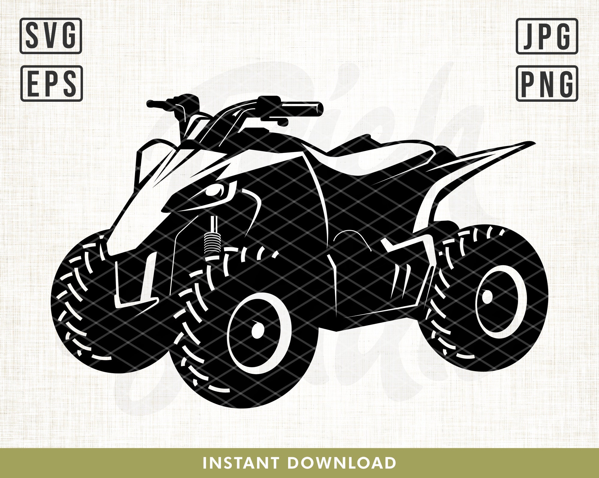 Atv Svg, Atv Offroad Svg, Dirty 4 Wheels Svg, RZR Atv Svg, Atv Decal ...