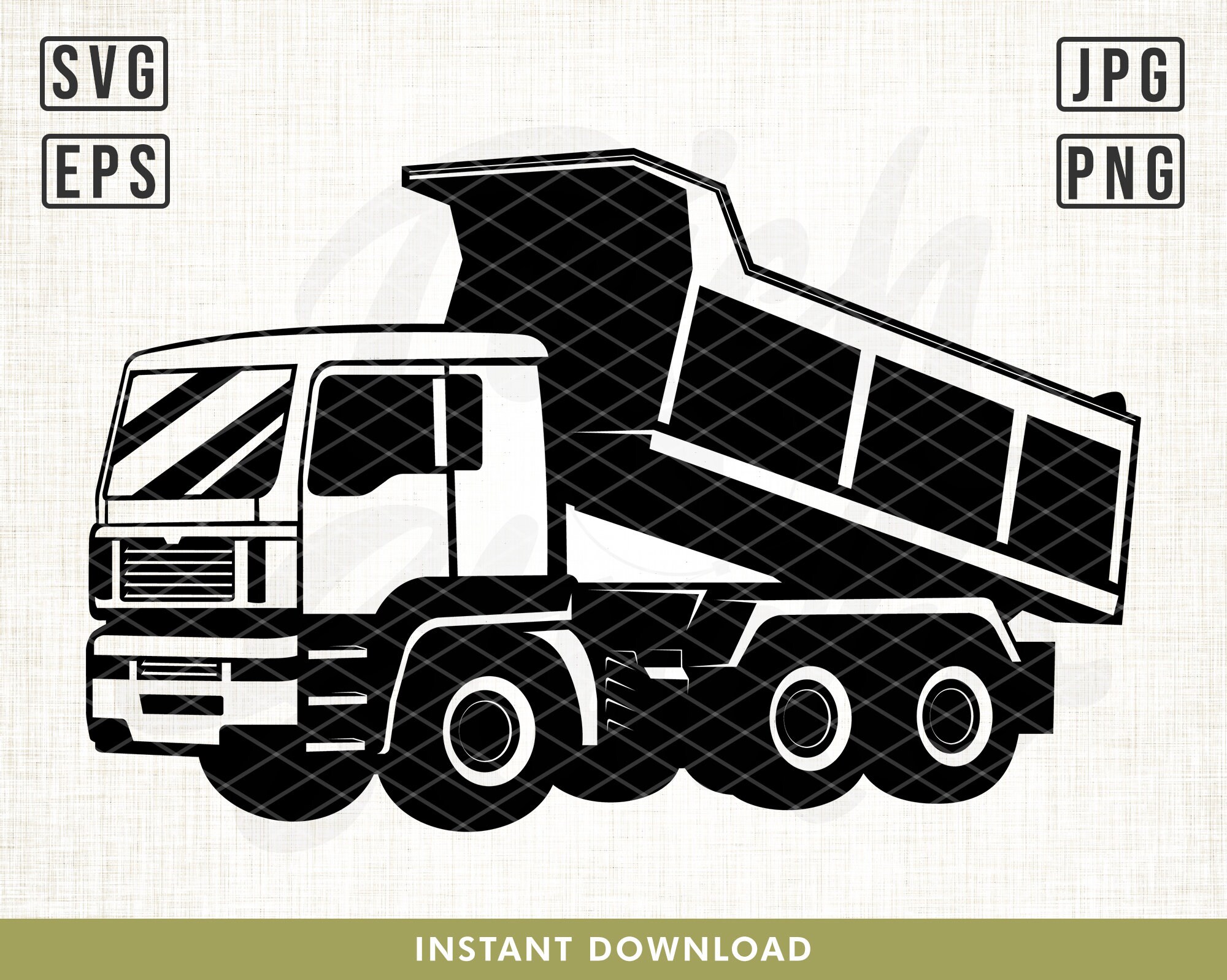Dump Truck Svg, Truck Driver Svg, Truck Svg, Trucker Svg , Delivery ...