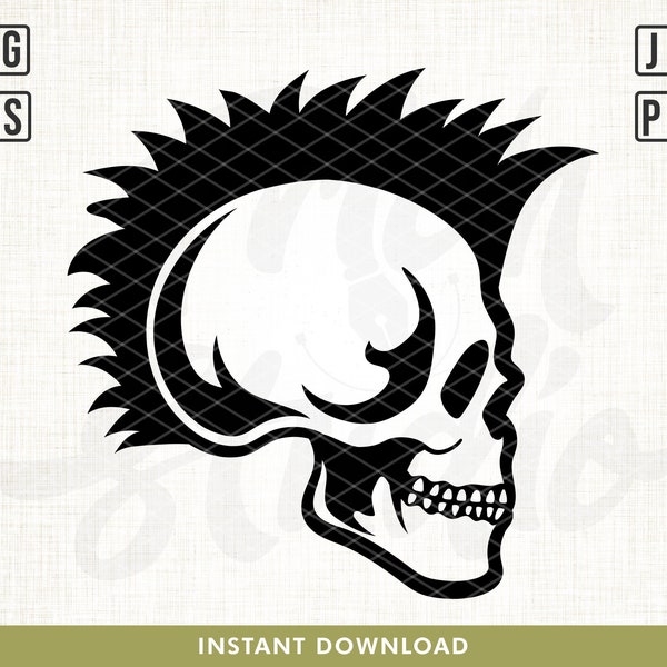 Mohawk Svg - Etsy