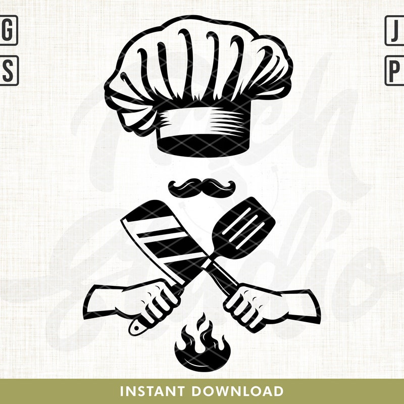 Chef Svg - Etsy