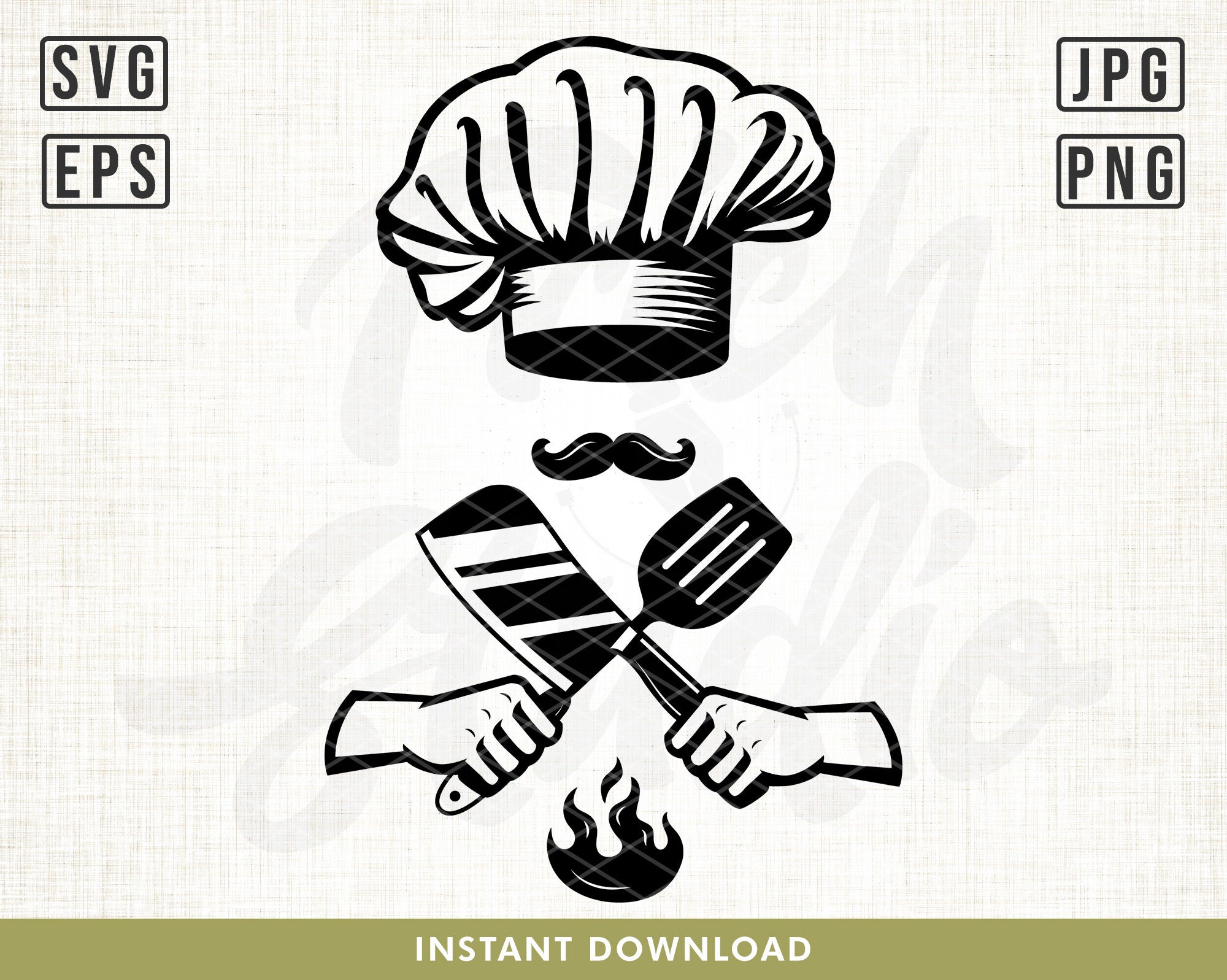 Archivo Chef Svg Sombrero de chef svg Cocina svg Cocina - Etsy México