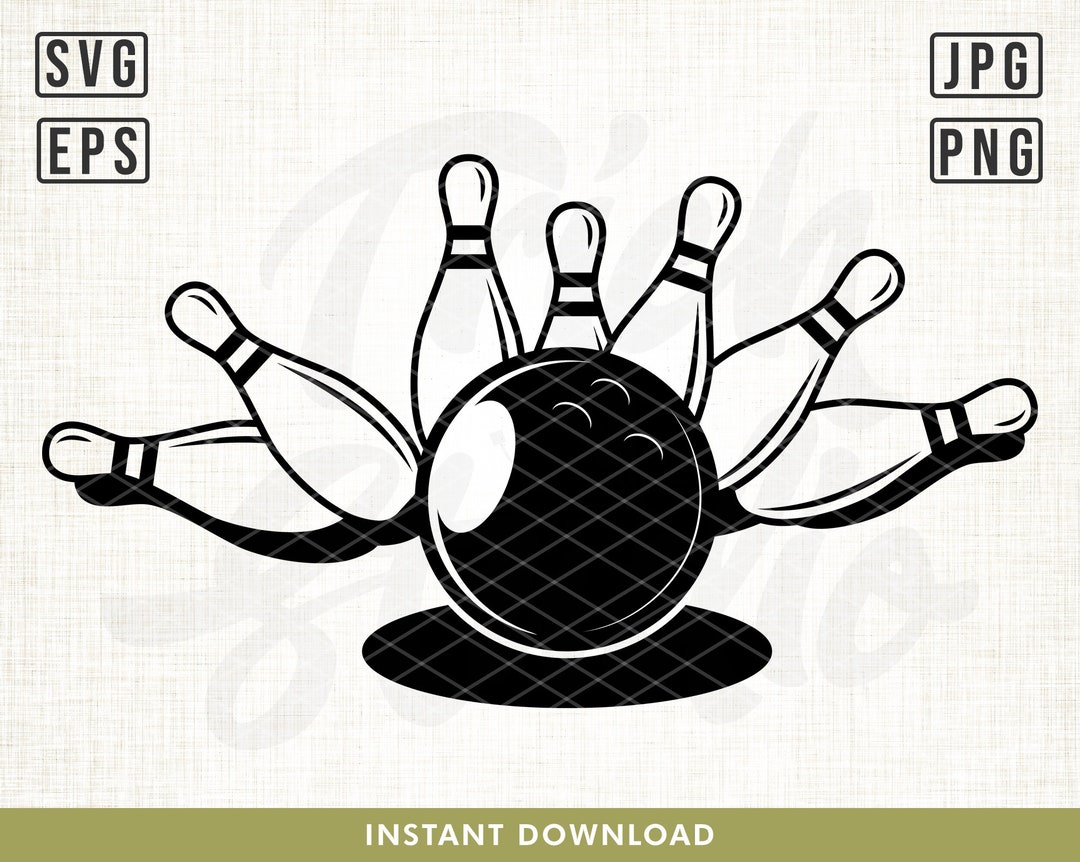 Bowling Svg, Bowling Clipart, Bowling Team Svg, Bowling Shirt Svg ...