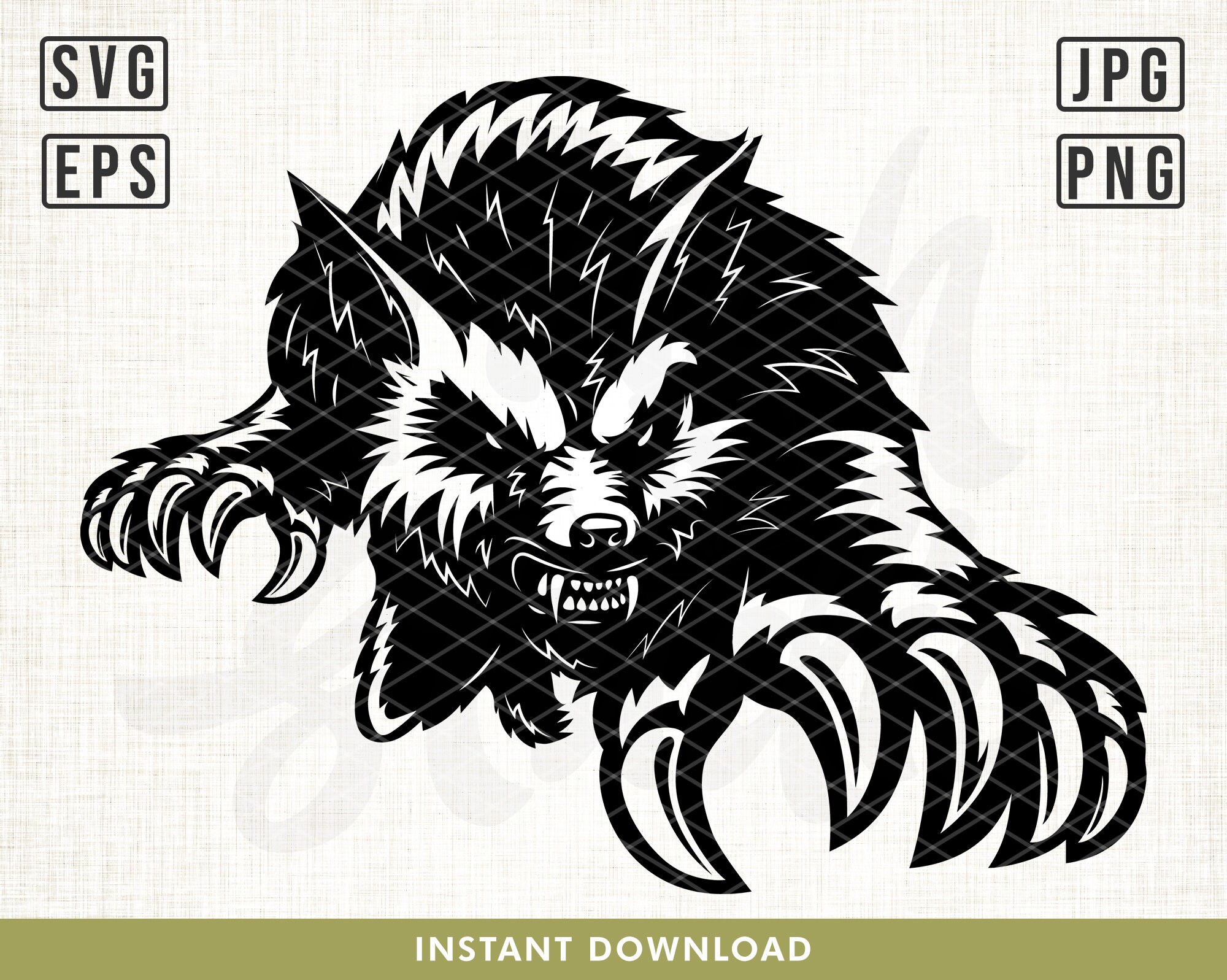 Werewolf Svg Mascot Werewolf Svg Werewolf Sports Svg Team - Etsy Ireland