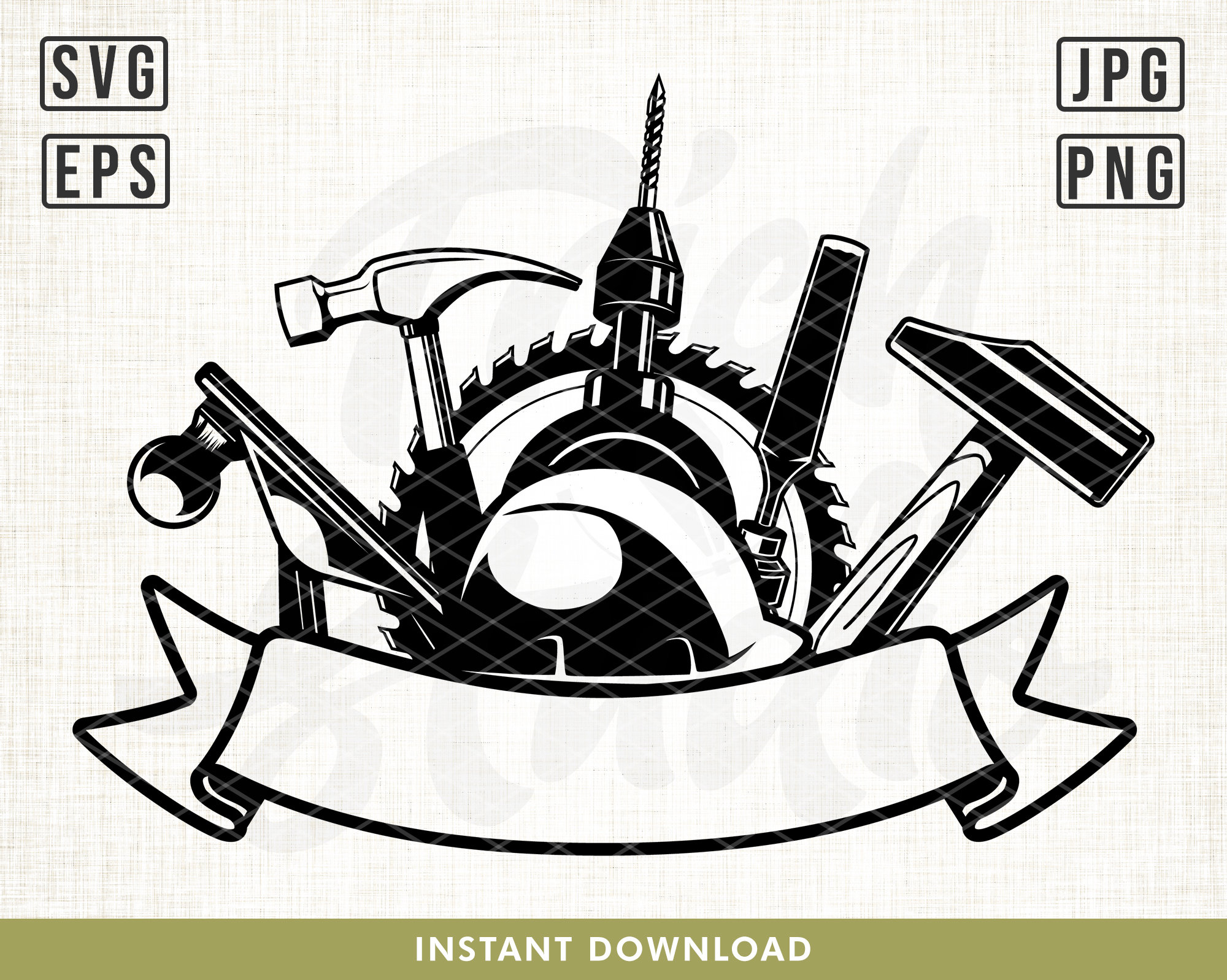 Carpenter Tools Svg, Carpenter Gear Svg, Carpenter Svg, Workshop Svg ...