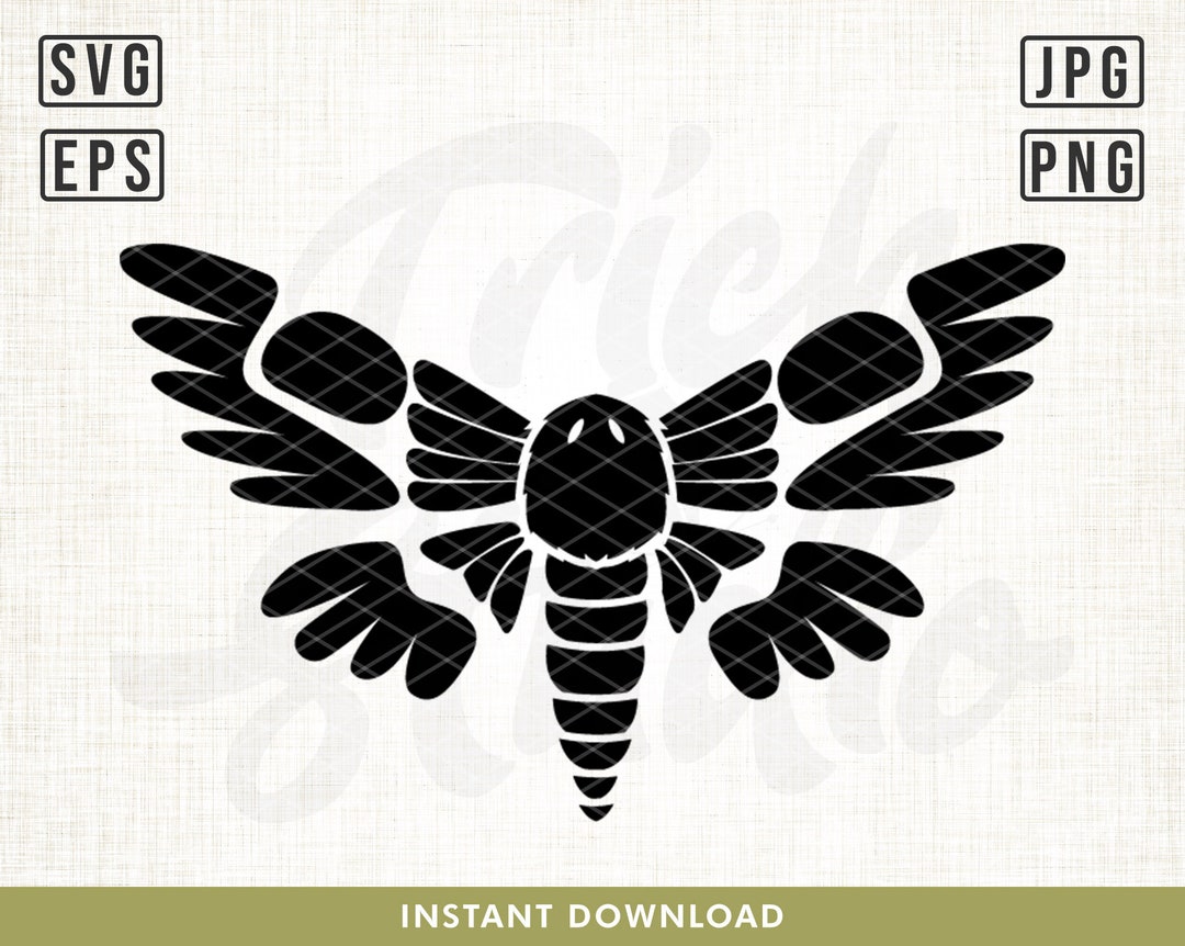 Celestial Moth Svg, Moth Svg, Insect Svg, Death Moth Svg, Butterfly Svg ...